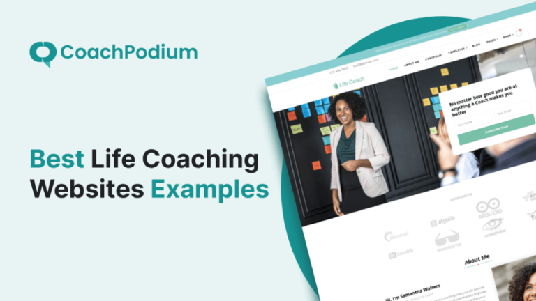 13 Best Life Coaching Websites Examples (With Templates)